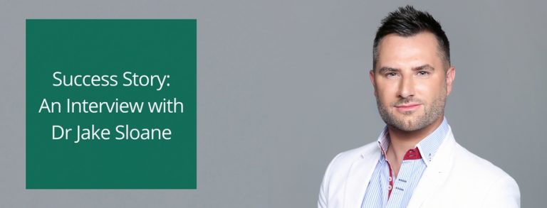 Success Story: An Interview with Dr Jake Sloane - Cosmetic Courses
